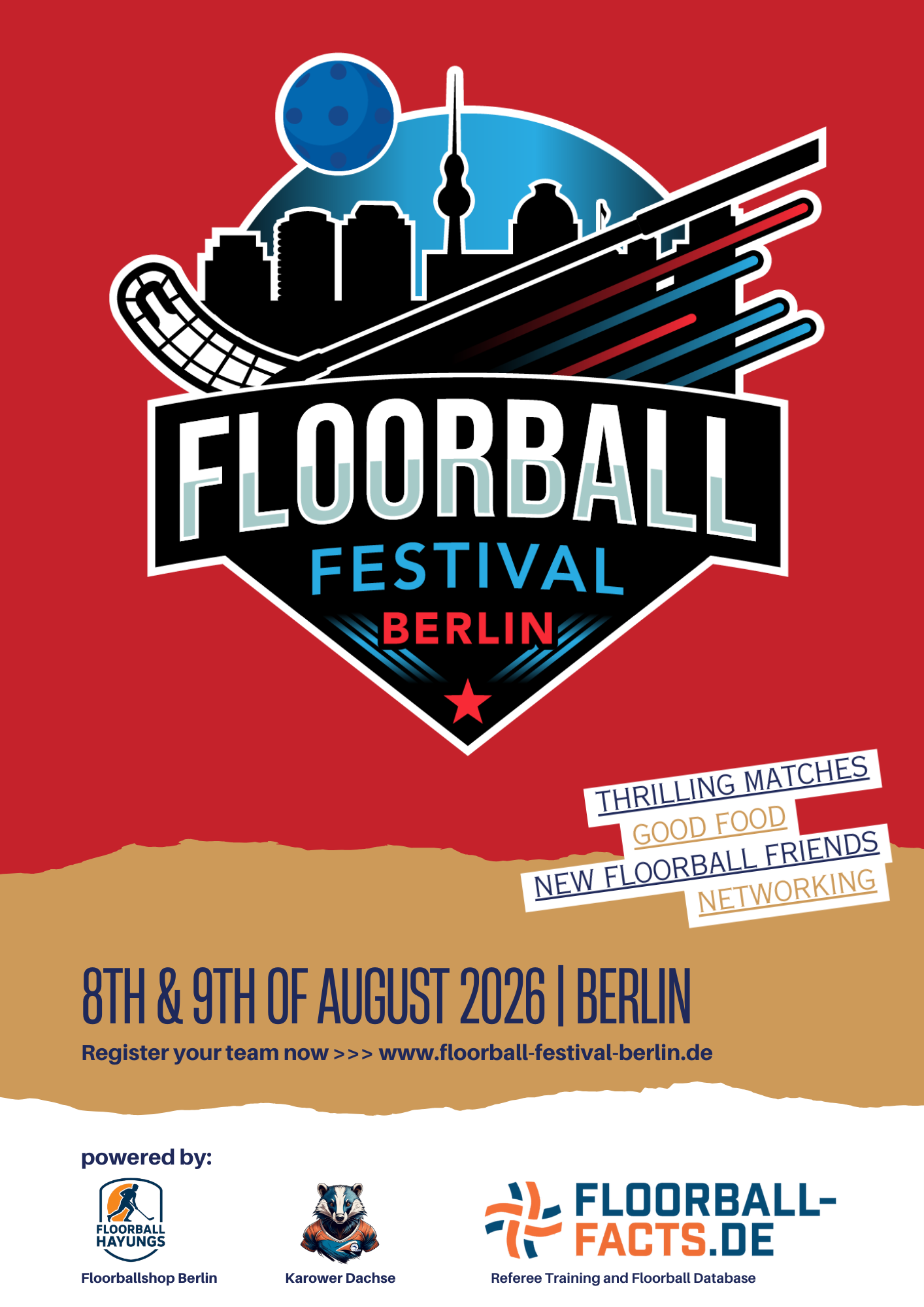 Floorball Festival Berlin 2026 am 8./9. August 2026 » Sporttreff ...